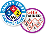 Safety Hard Hat Stickers
