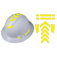 Reflective Hard Hat Stickers | SmartSign ShineStrips™
