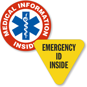 Custom Design Hardhat Labels, 2 in. od Circle, SKU: HH-3051