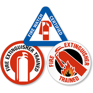 Customizable Safety Orienation Hardhat Stickers - Free Shipping