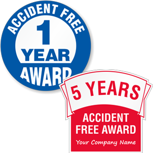 Retro-Reflective Helmet Stickers, Helmet ShineStrips™ Signs, SKU: HH-0162