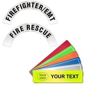 Reflective Hard Hat Stickers | SmartSign ShineStrips™